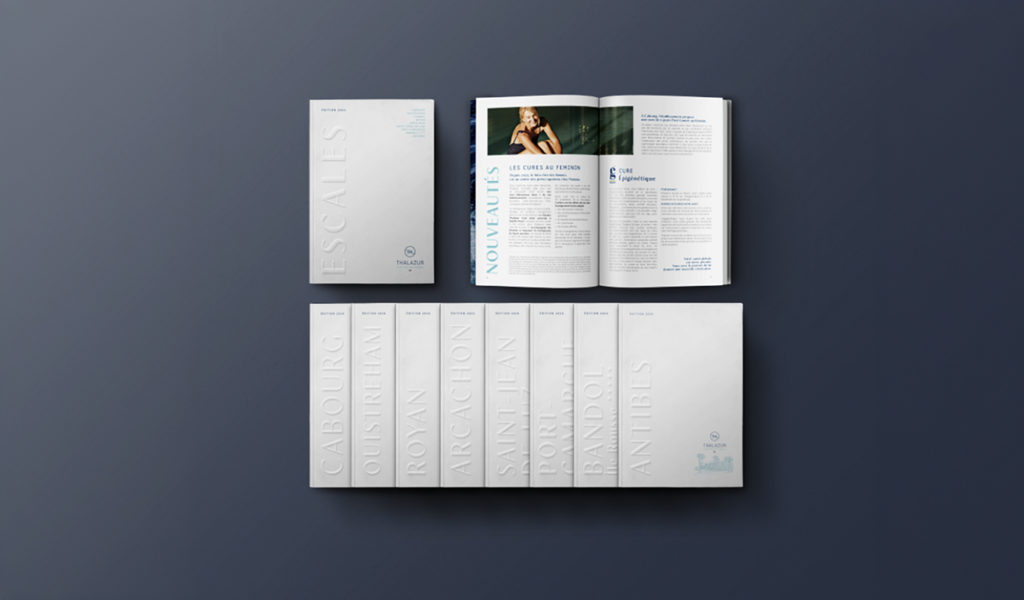 Création d'une collection de Brochures Thalazur - C&O